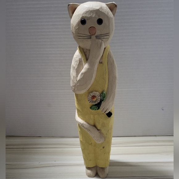 James Hudson | Art | James Haddon Vintage Folk Art Hand Carved Painted ...